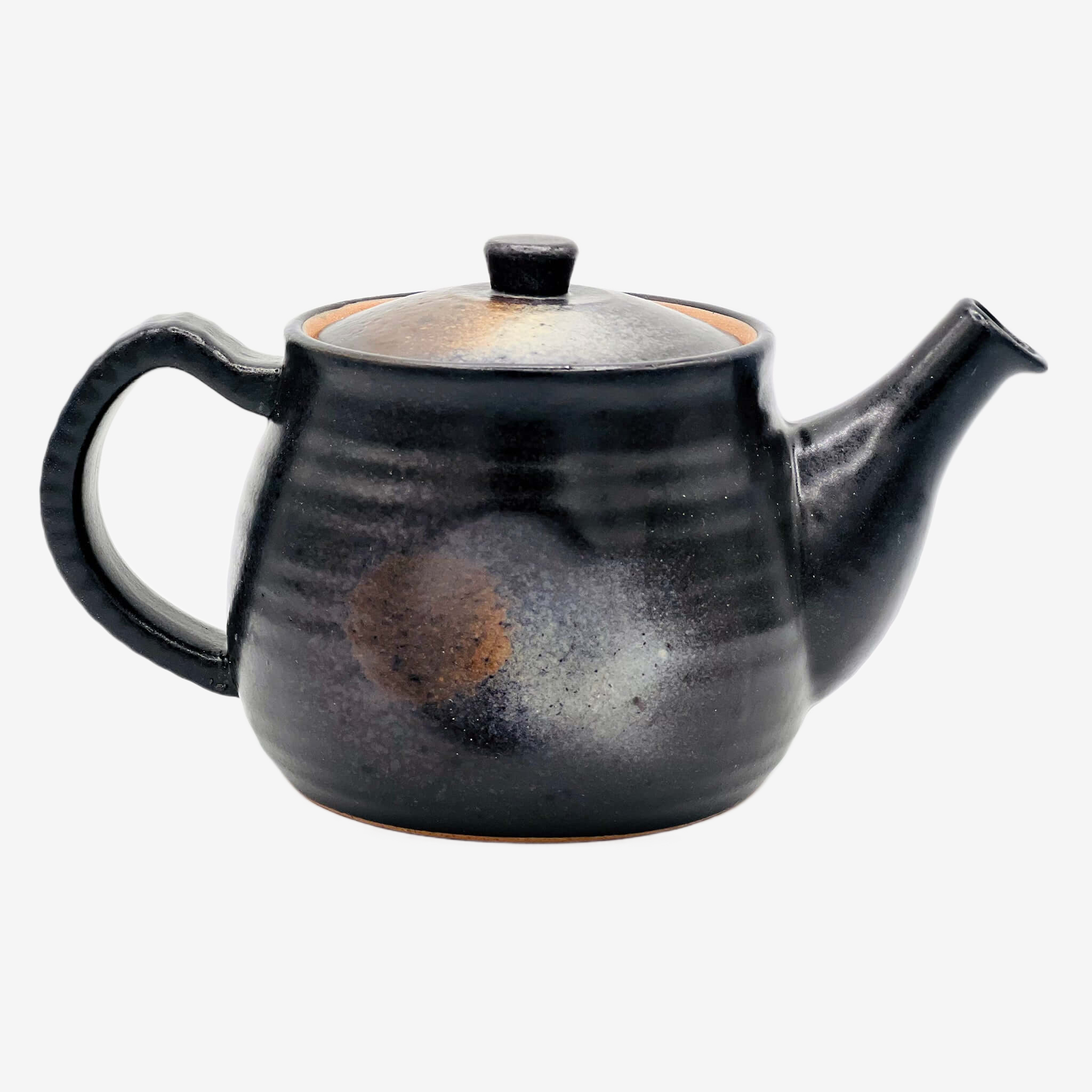 Bizen Fu Black Kyusu - Japanese Teapot – Inoue Tea
